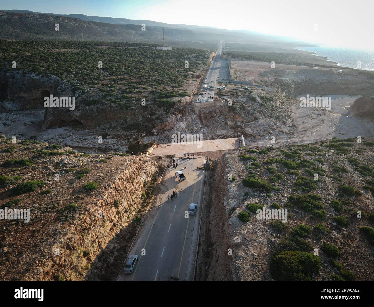 Storm daniel bridge hi-res stock photography and images - Alamy