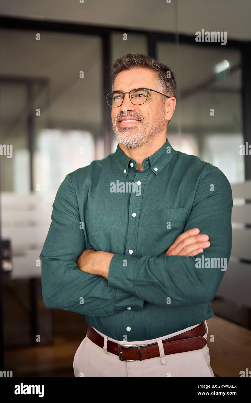 Successful confident middle aged man hi-res stock photography and ...