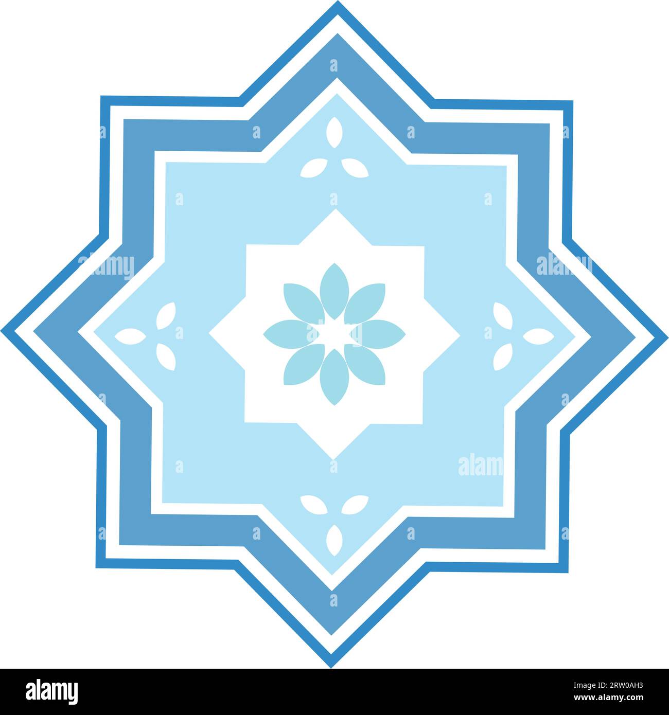 islamic star ancient icon Stock Vector Image & Art - Alamy