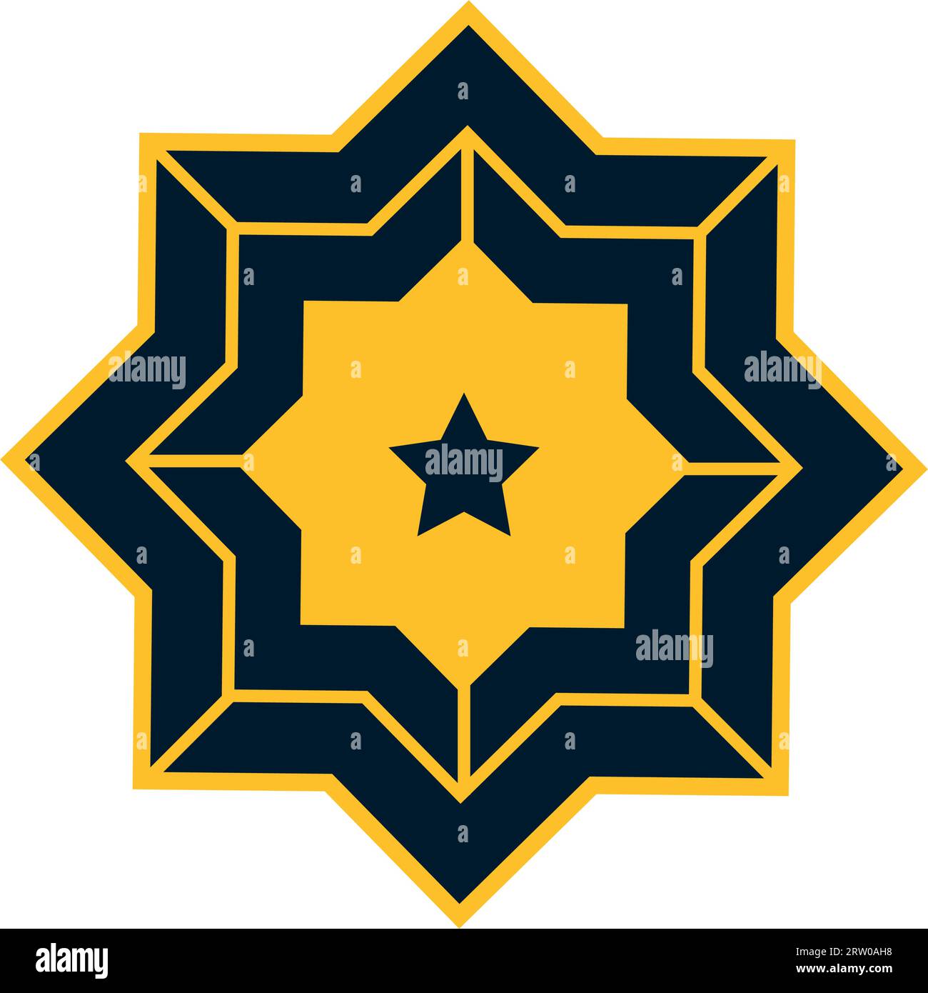 islamic star arabesque icon Stock Vector Image & Art - Alamy