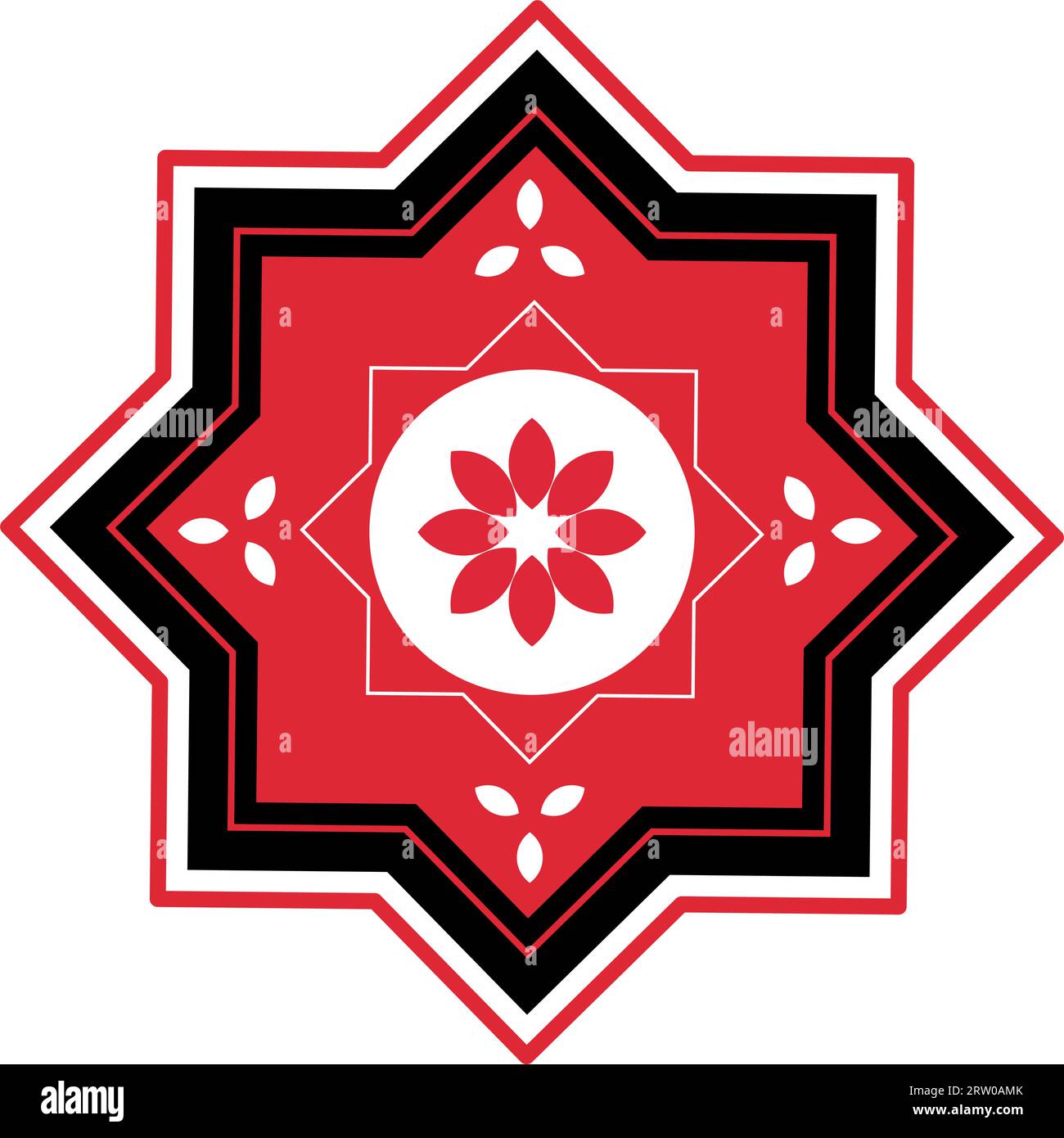 islamic star art icon Stock Vector Image & Art - Alamy