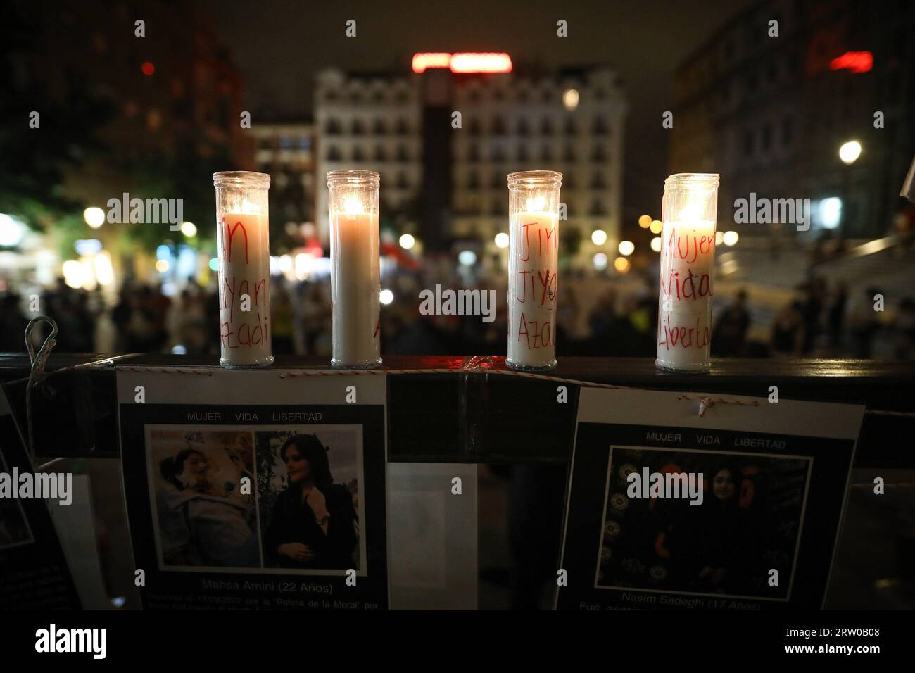 Mahsa amini vigil hi-res stock photography and images - Alamy