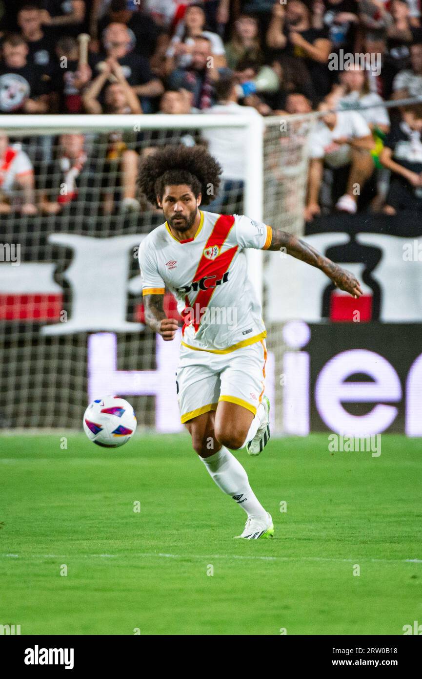 Madrid, Spain. 15th Sep, 2023. Aridane Hernandez Umpierrez (Rayo ...