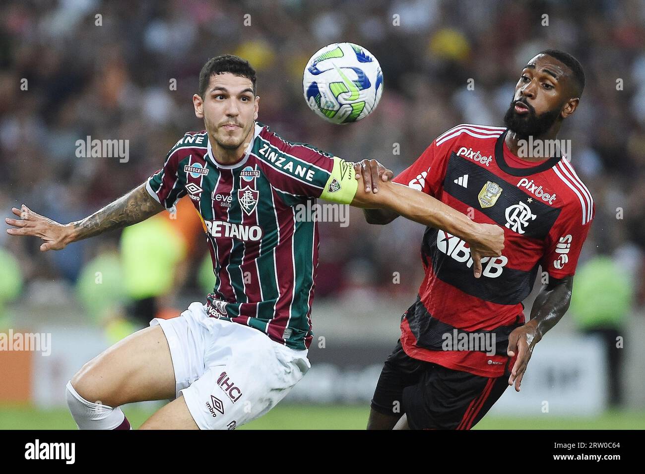 Rio de Janeiro, Brazil, May 16, 2023. Soccer player Gerson of the ...