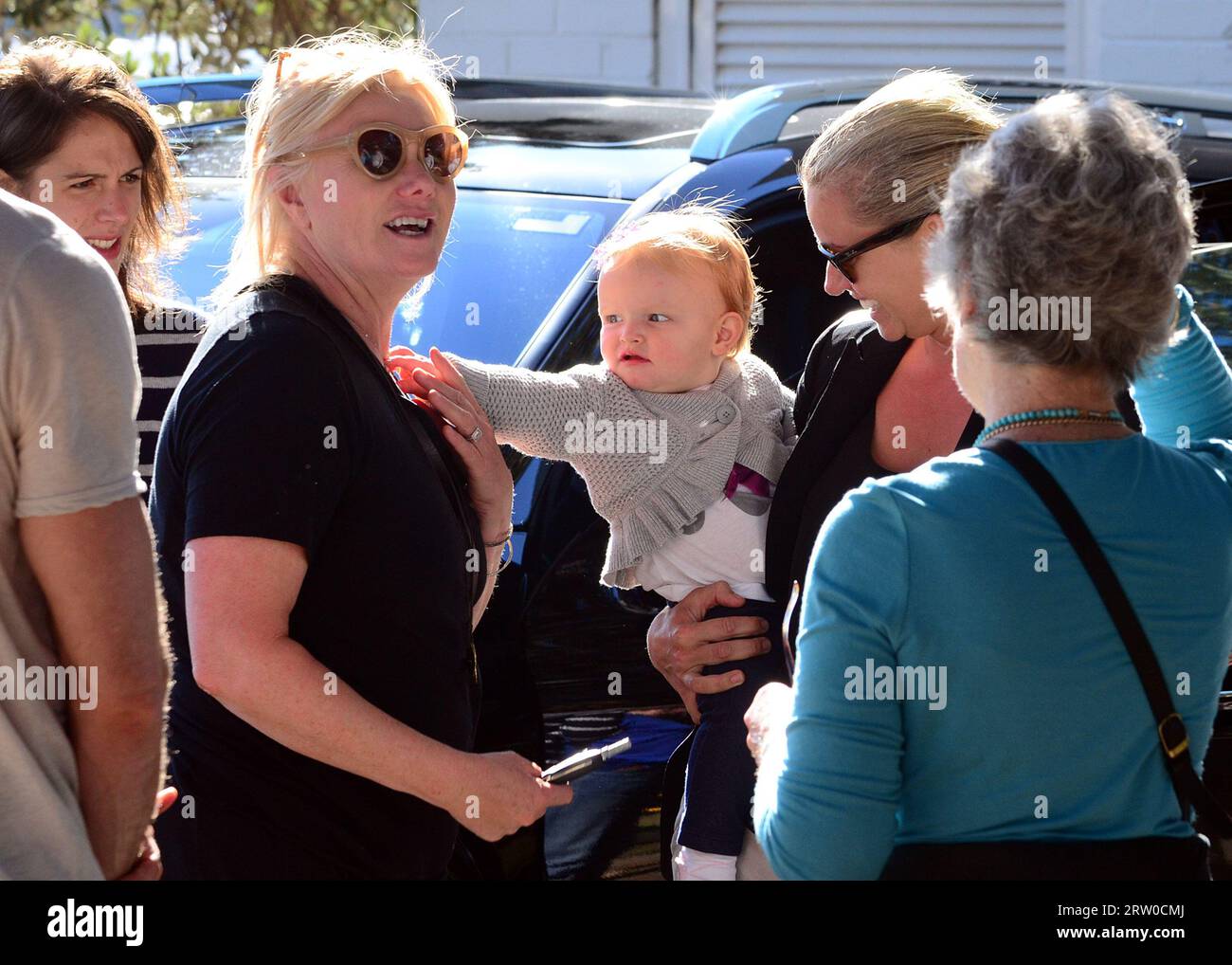 Actor Hugh Jackman and wife Deborra-Lee Furness in, Australia. 06th ...