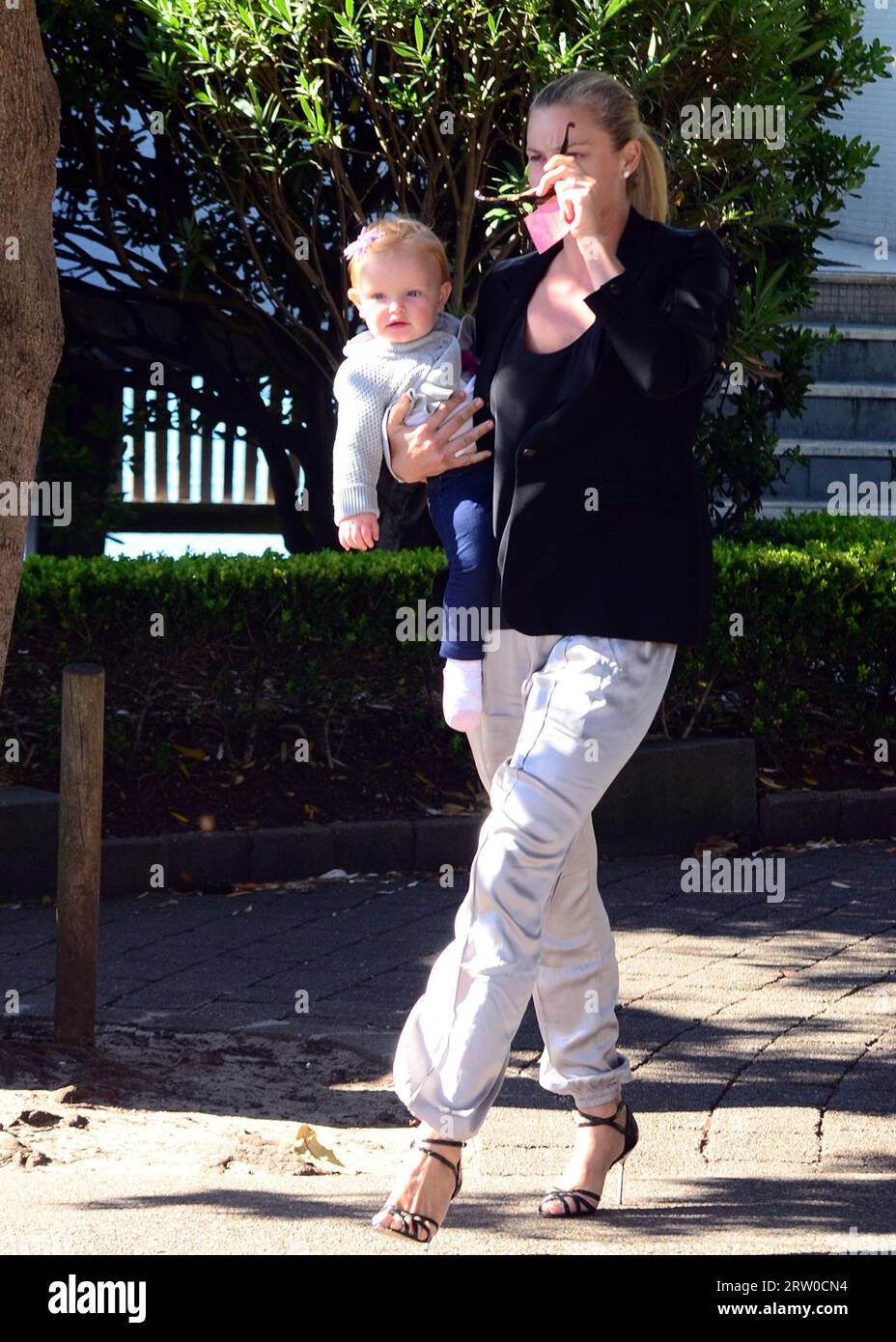 Actor Hugh Jackman and wife Deborra-Lee Furness in, Australia. 06th ...