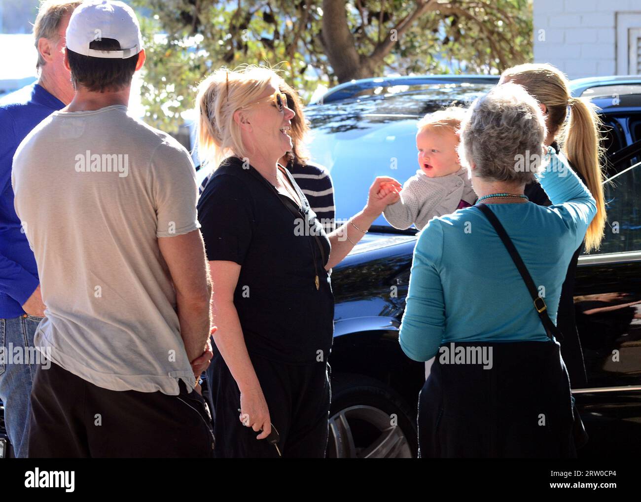 Deborah furness and hugh jackman hi-res stock photography and images ...