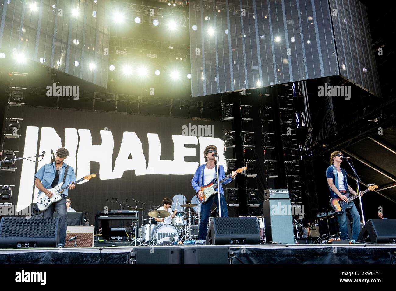 Josh Jenkinson, left, Ryan McMahon, Elijah Hewson, and Robert Keating ...