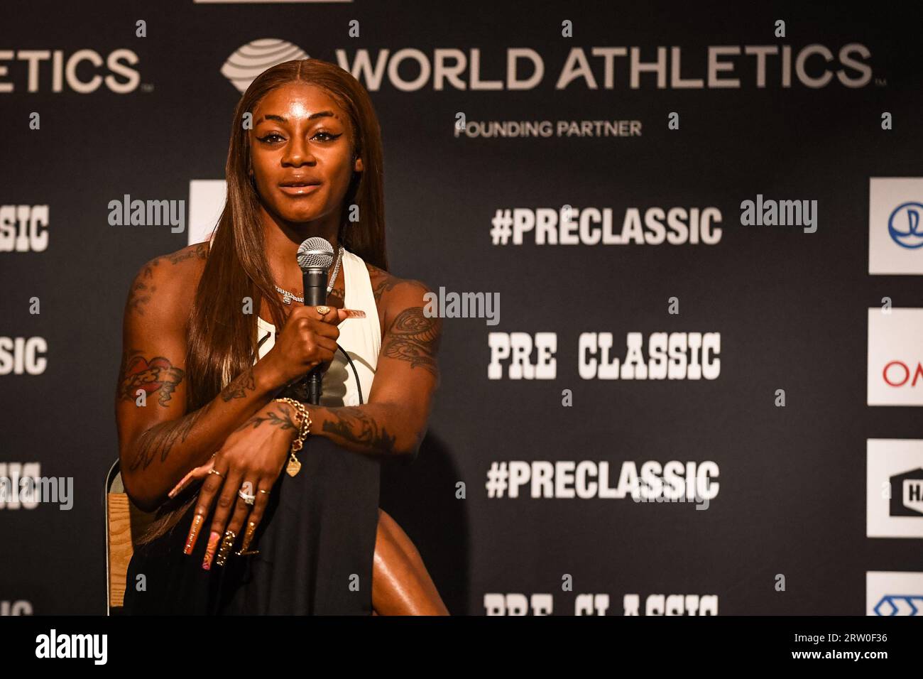 Sha'carri richardson oregon hi-res stock photography and images - Alamy