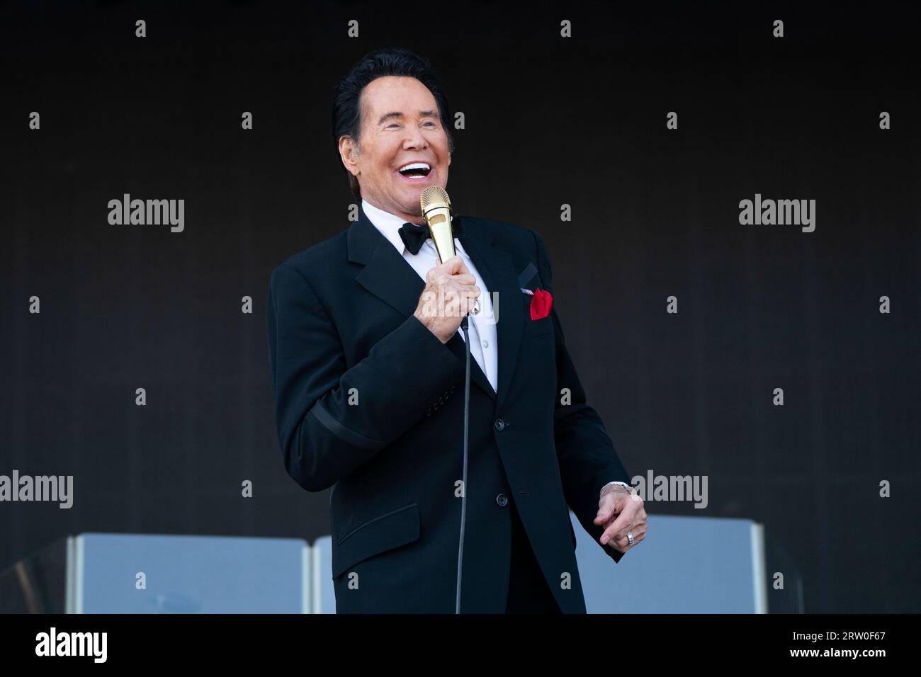 Wayne Newton performs during Bourbon and Beyond Music Festival on Friday, Sept. 15, 2023, at ...