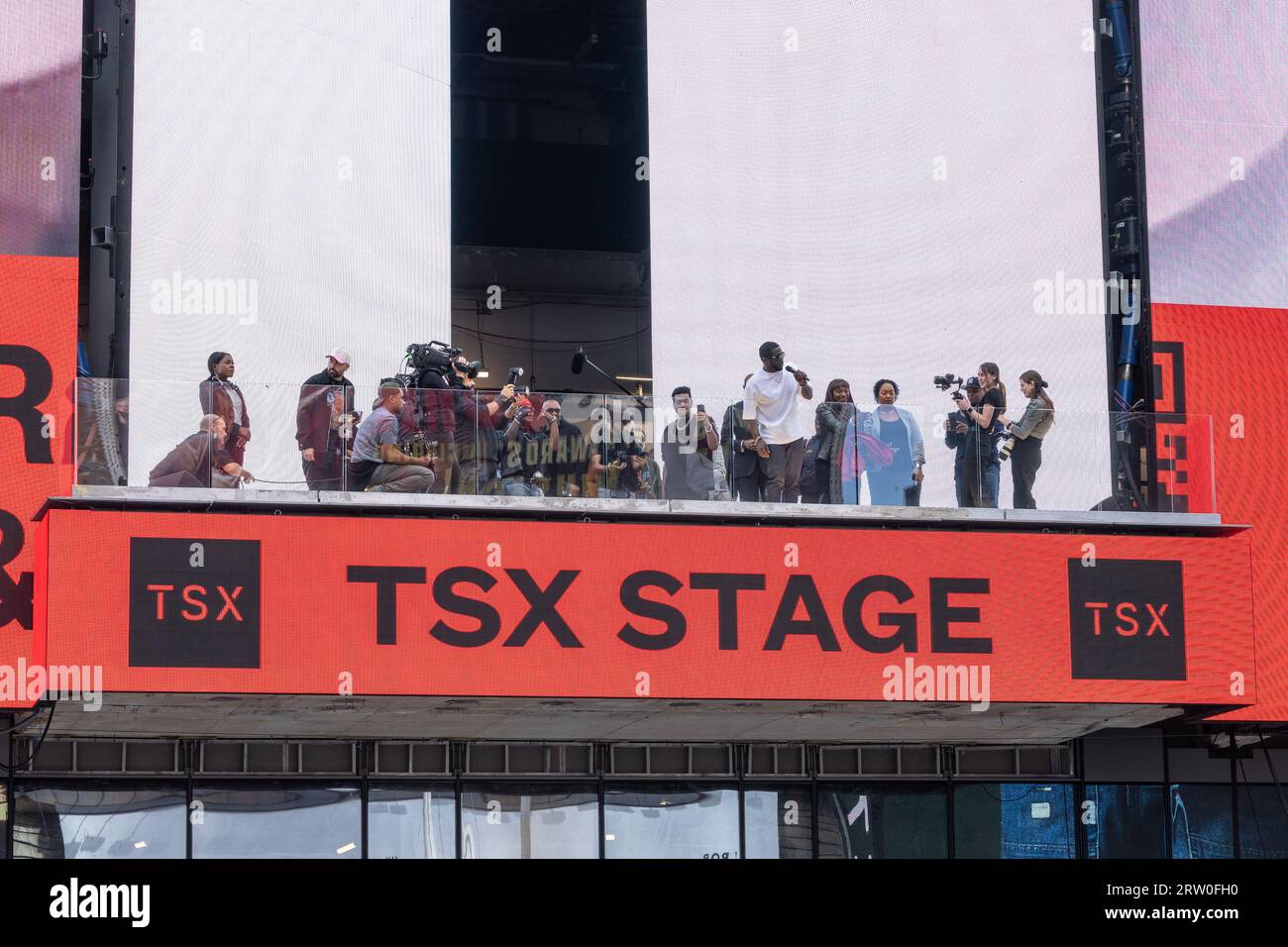 Sean "Diddy" Combs speaks and performs to the crowd after being ...