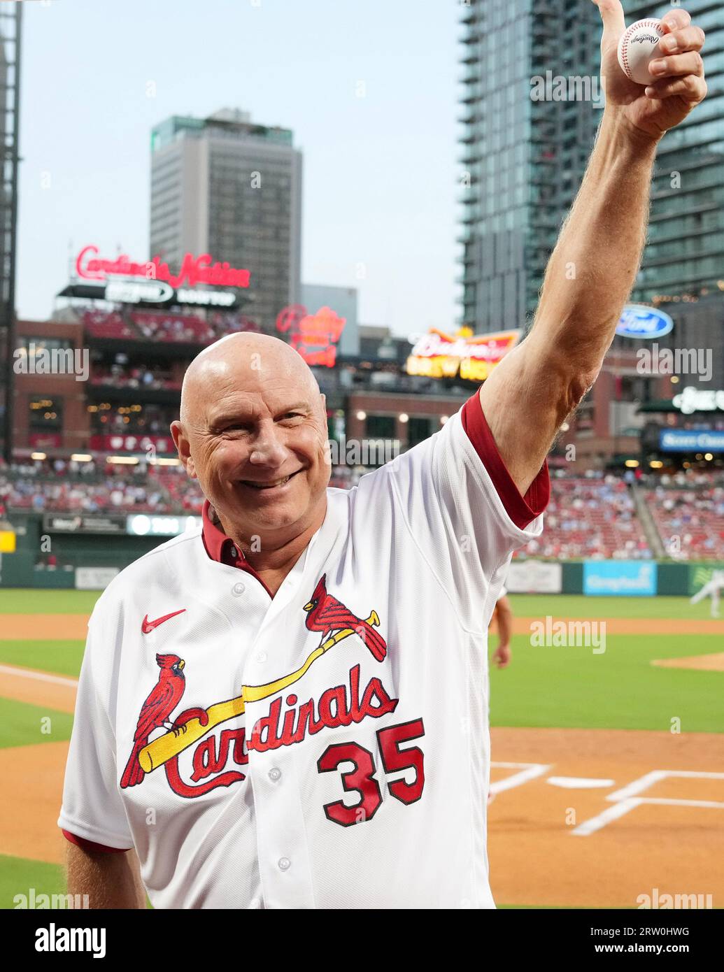 St. Louis, United States. 19th Sep, 2023. Former St. Louis Cardinals ...