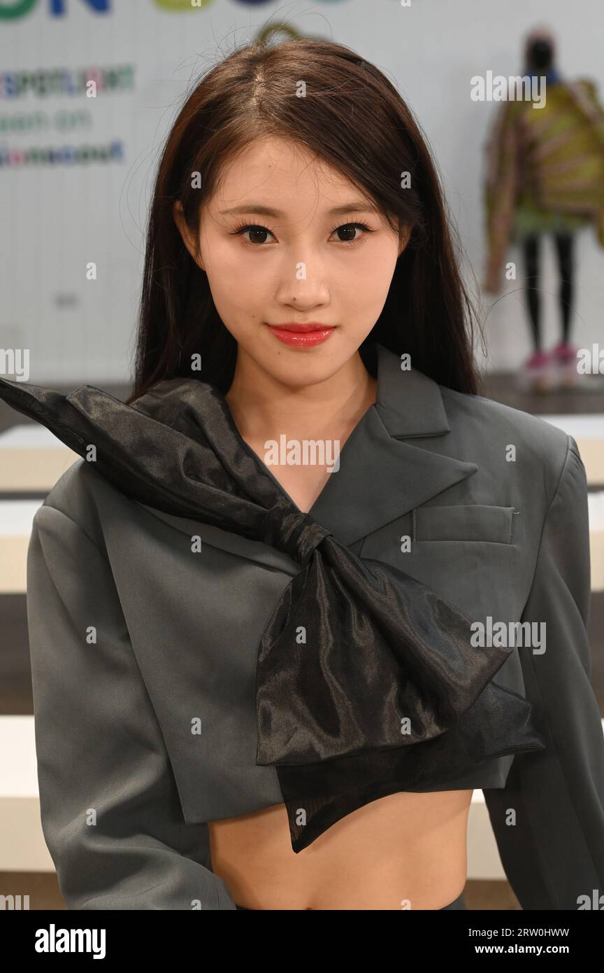 London, UK. 15th Sep, 2023. Xu Chun is a Chinese actress attends Fashion Scout China Presents x ...