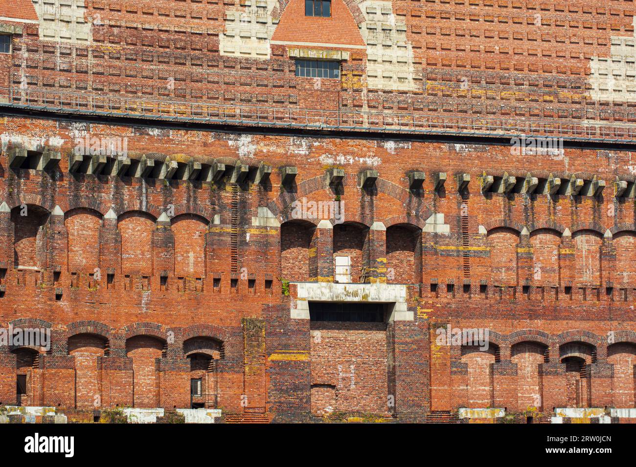 Interior Courtyard of the Congress Hall, Nazi Party Rally Grounds Stock ...
