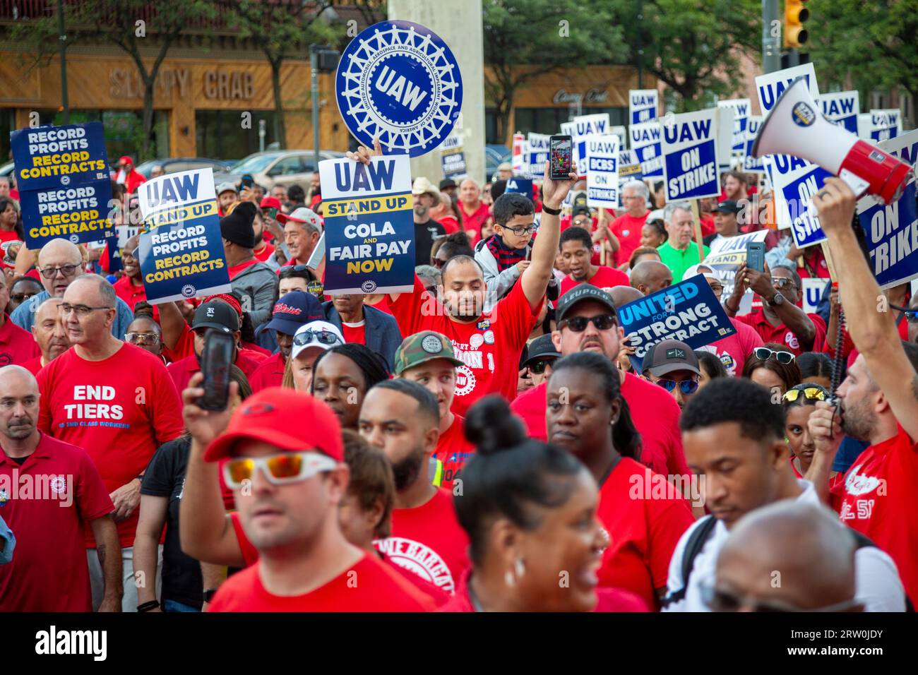 Stellantis headquarters in michigan hi-res stock photography and images ...