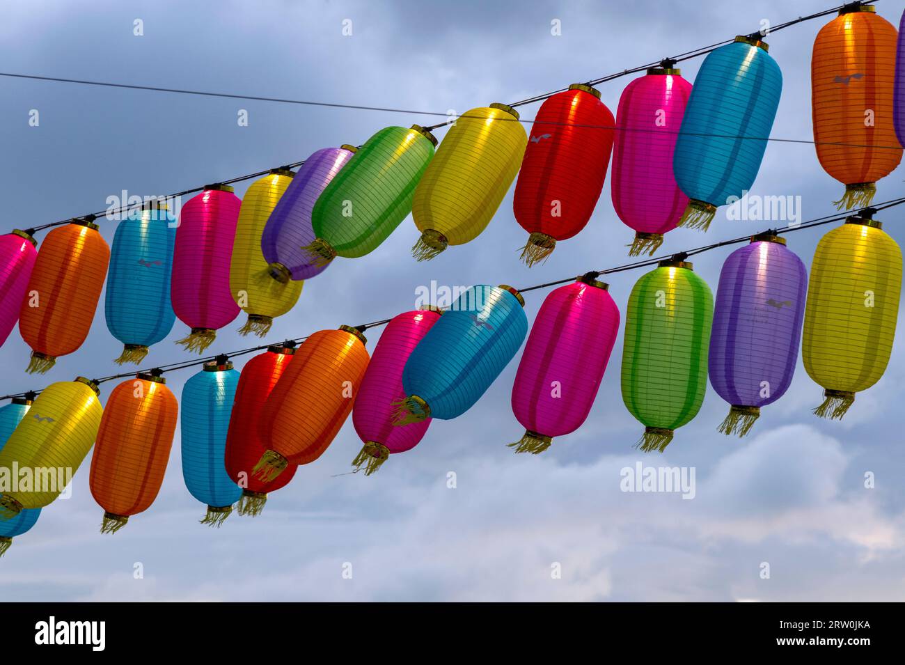 Hong Kong Mid Autumn Lantern festival, Hong Kong, China Stock Photo - Alamy