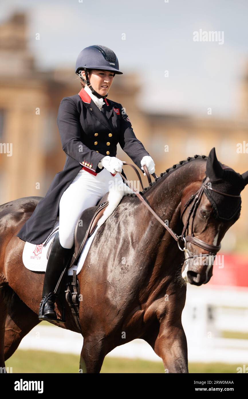 Laura Collett of Great Britain with Calahari during the CCI-L 4 ...