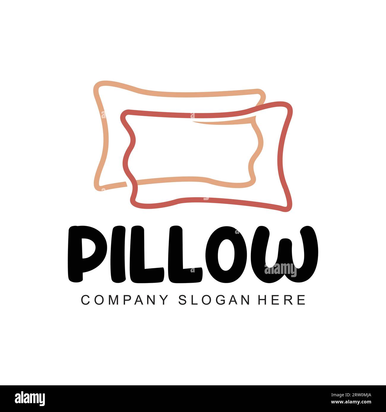 Sleep sleeping logo design hi-res stock photography and images - Alamy