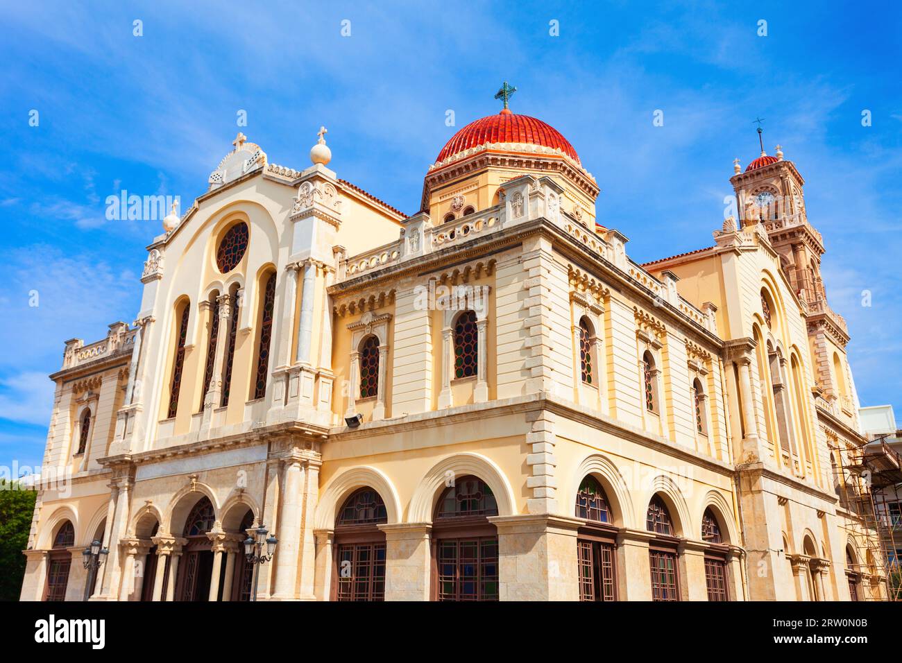 The Agios Minas Cathedral is a Greek Orthodox Church in Heraklion city ...