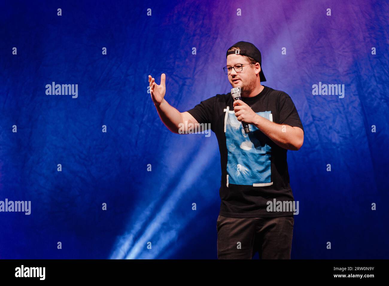 Berlin, Germany. 15th Sep, 2023. Chris Tall, Christopher Nast, stand-up ...