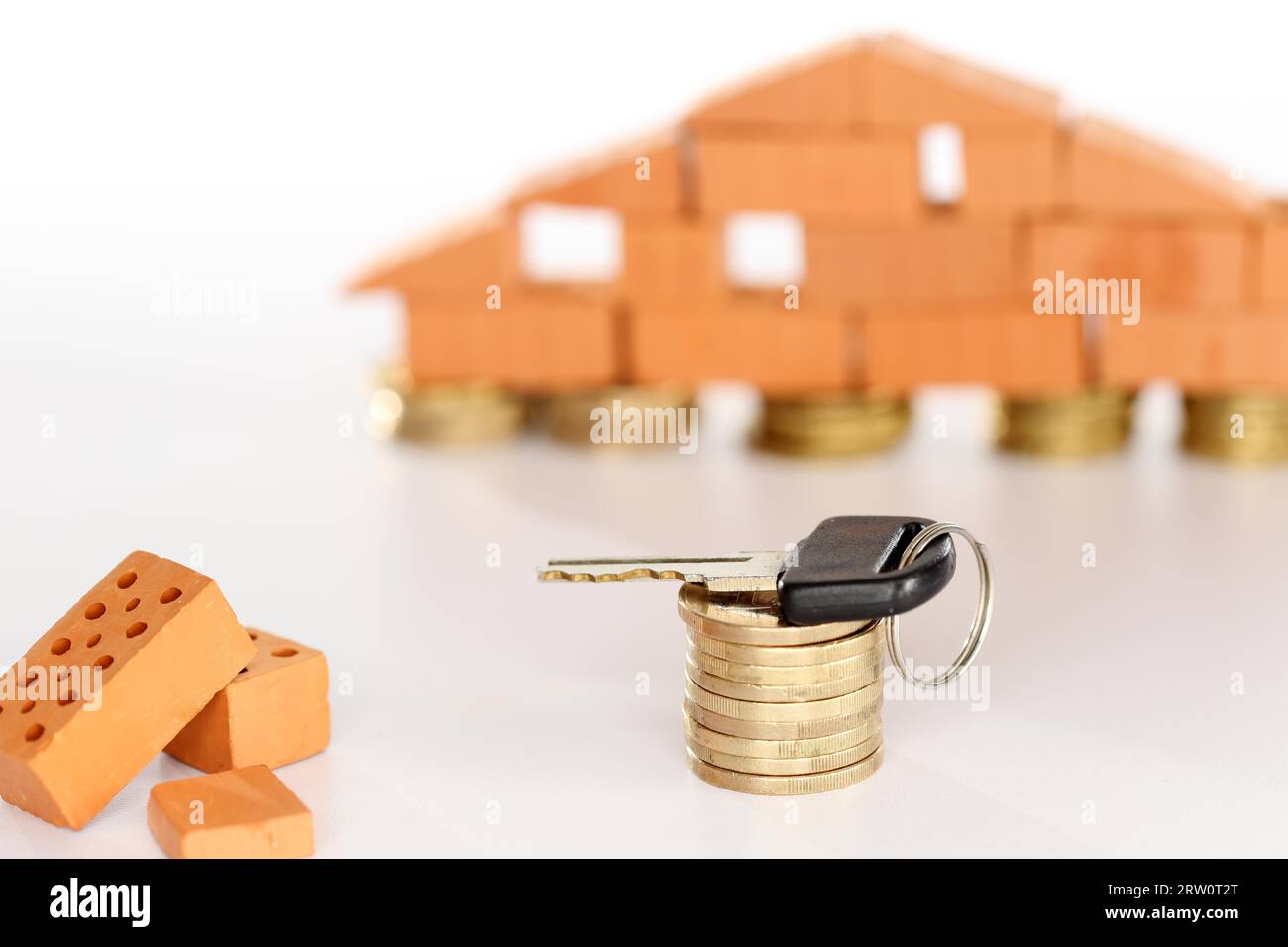 Key and shell Stock Photo - Alamy