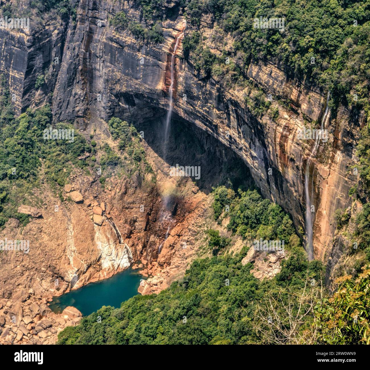 Cherrapunji india hi-res stock photography and images - Alamy