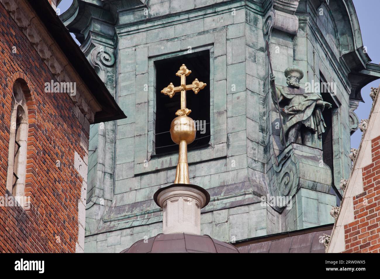 Wawel cathedral bell tower hi-res stock photography and images - Alamy