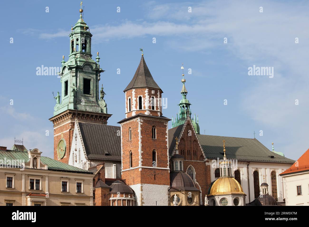 Wawel Cathedral (Polish: Katedra Wawelska) (na Wawelu) in Krakow ...
