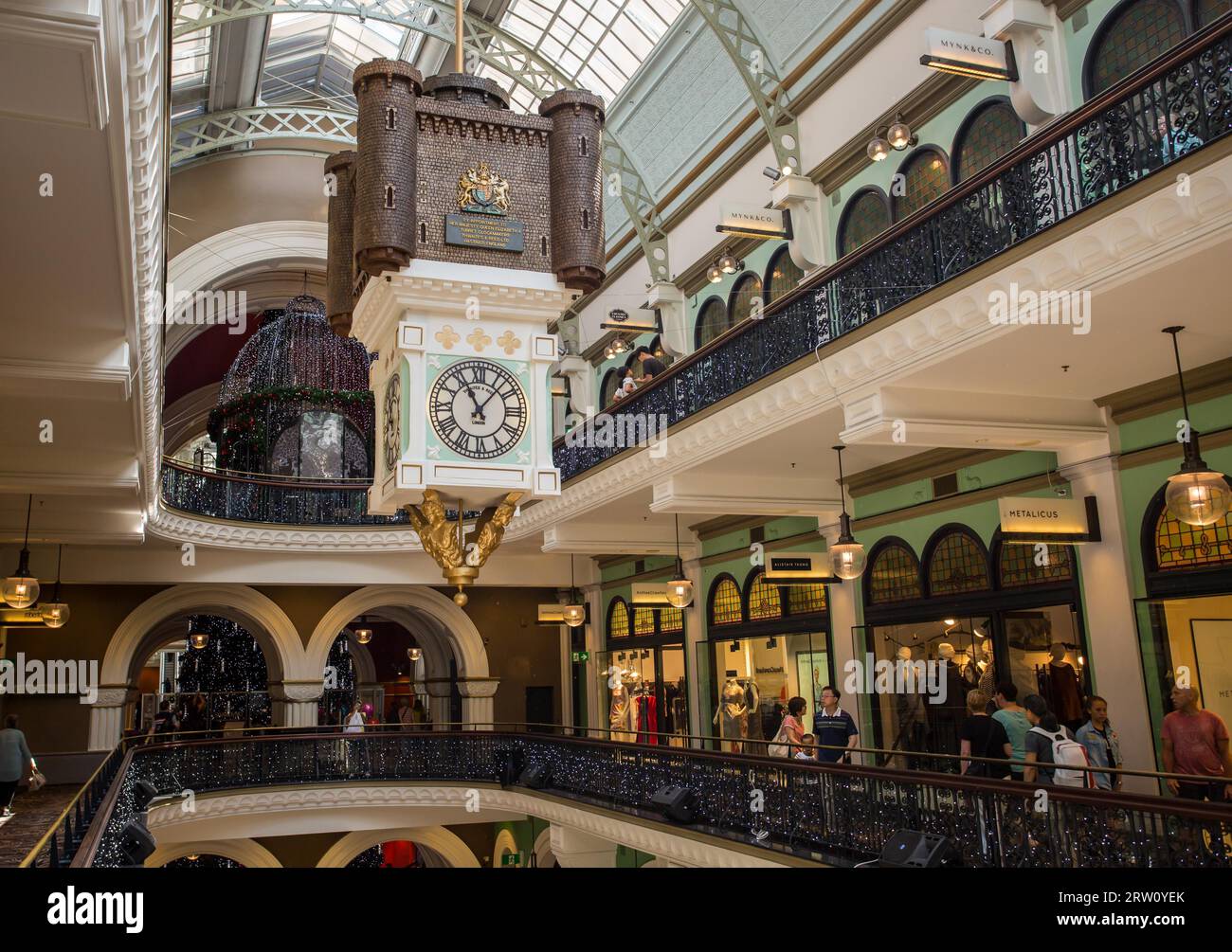 SYDNEY, AUSTRALIA, NOVEMBER 30 2014: The beautiful heritage interior of ...