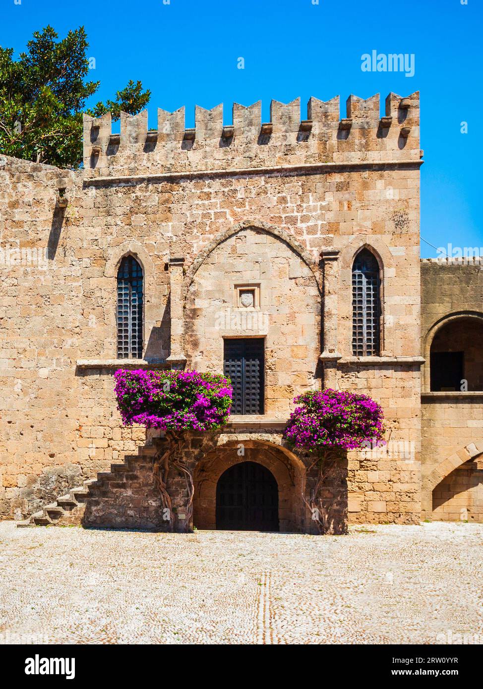 Municipal Museum of Modern Greek Art or Art Gallery of Rhodes in Rhodes ...