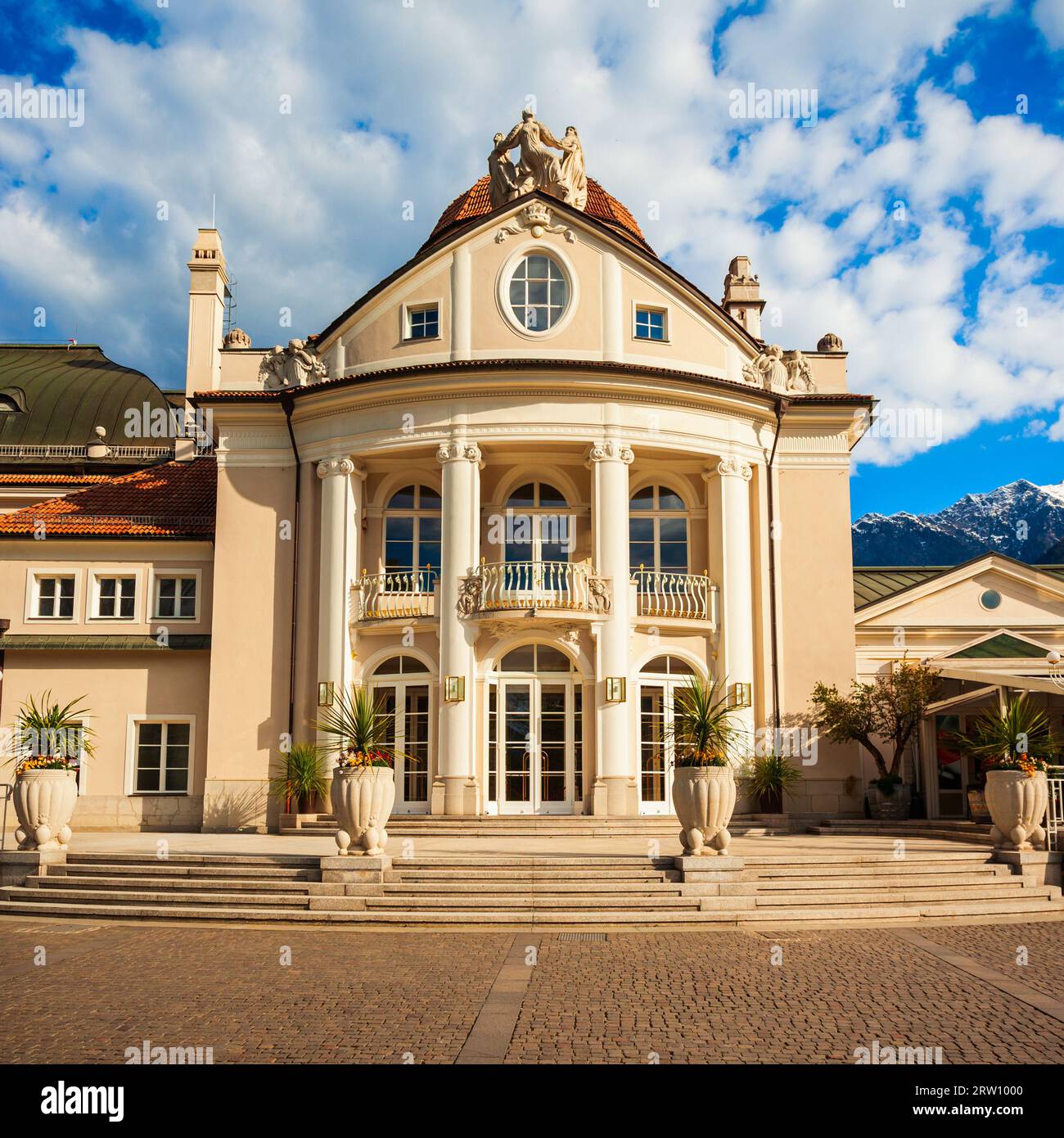 Spa town merano hi-res stock photography and images - Alamy