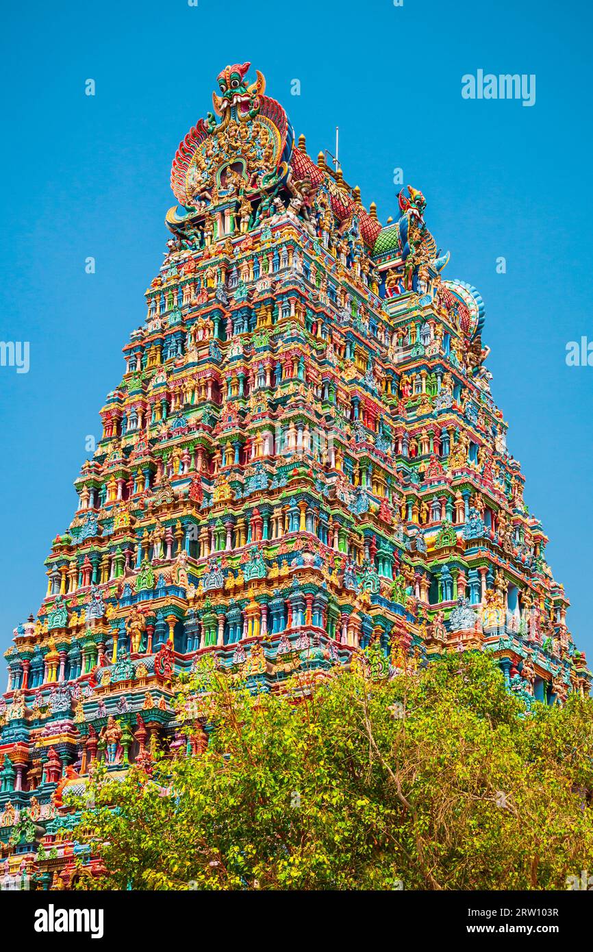 Meenakshi Amman Temple is a historic hindu temple located in Madurai ...