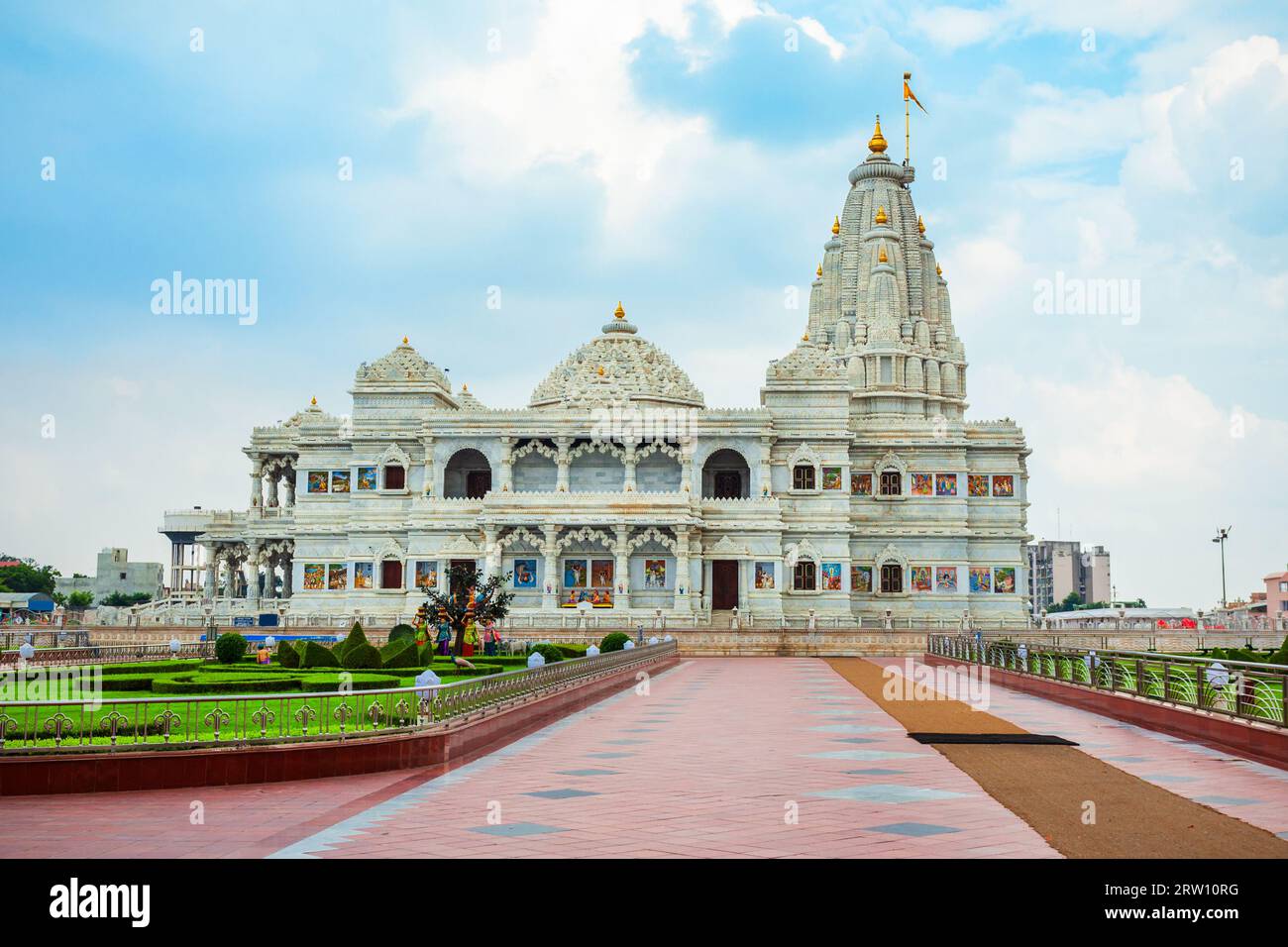 Prem Mandir is a Hindu temple dedicated to Shri Radha Krishna in ...