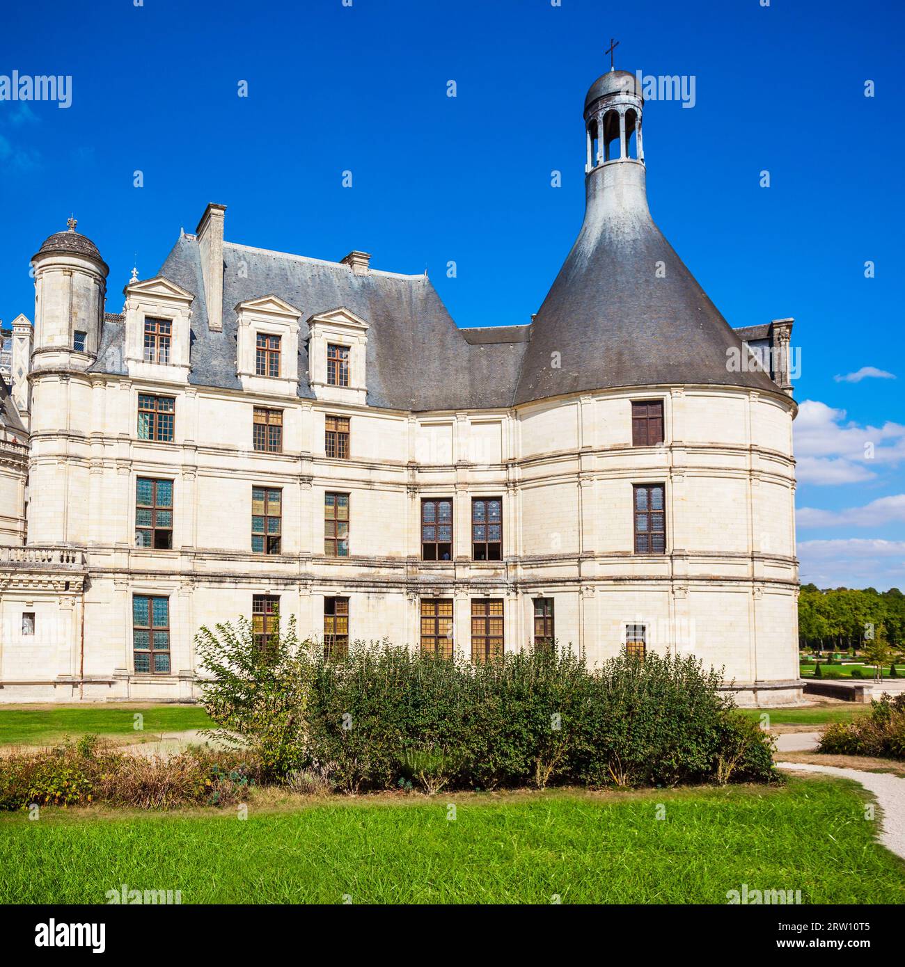 Chateau de Chambord is the largest castle in the Loire valley, France ...