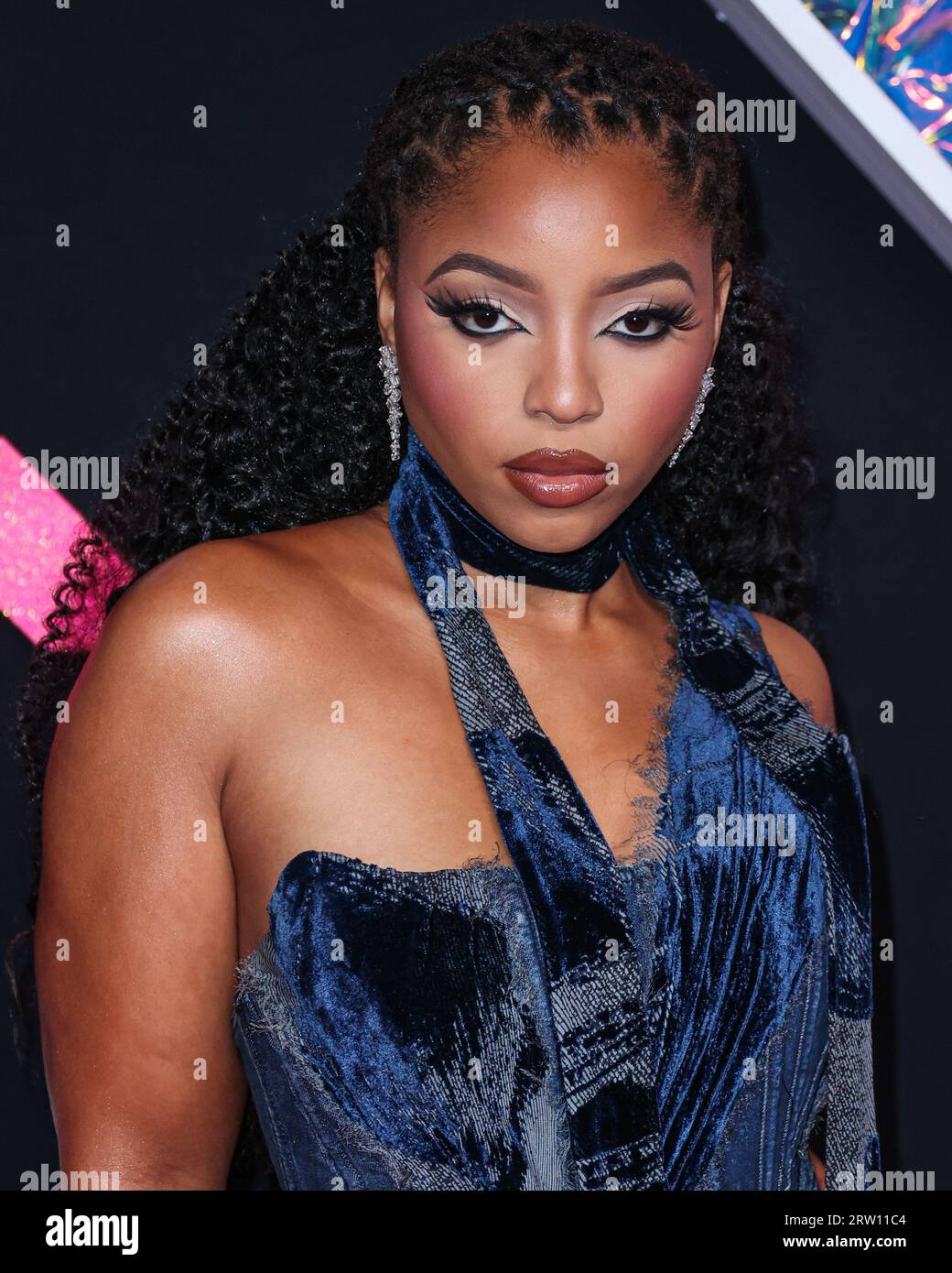 NEWARK, NEW JERSEY, USA - SEPTEMBER 12: Chloe Bailey (Chlöe) wearing a ...