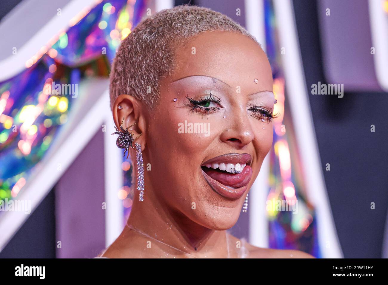 NEWARK, NEW JERSEY, USA - SEPTEMBER 12: American rapper and singer Doja ...