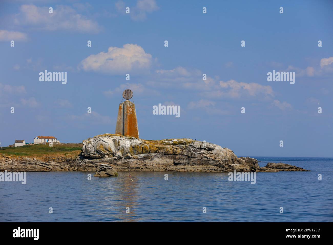 Ile de Guiautec Island, Glenan Islands, archipelago of the Glenan in ...