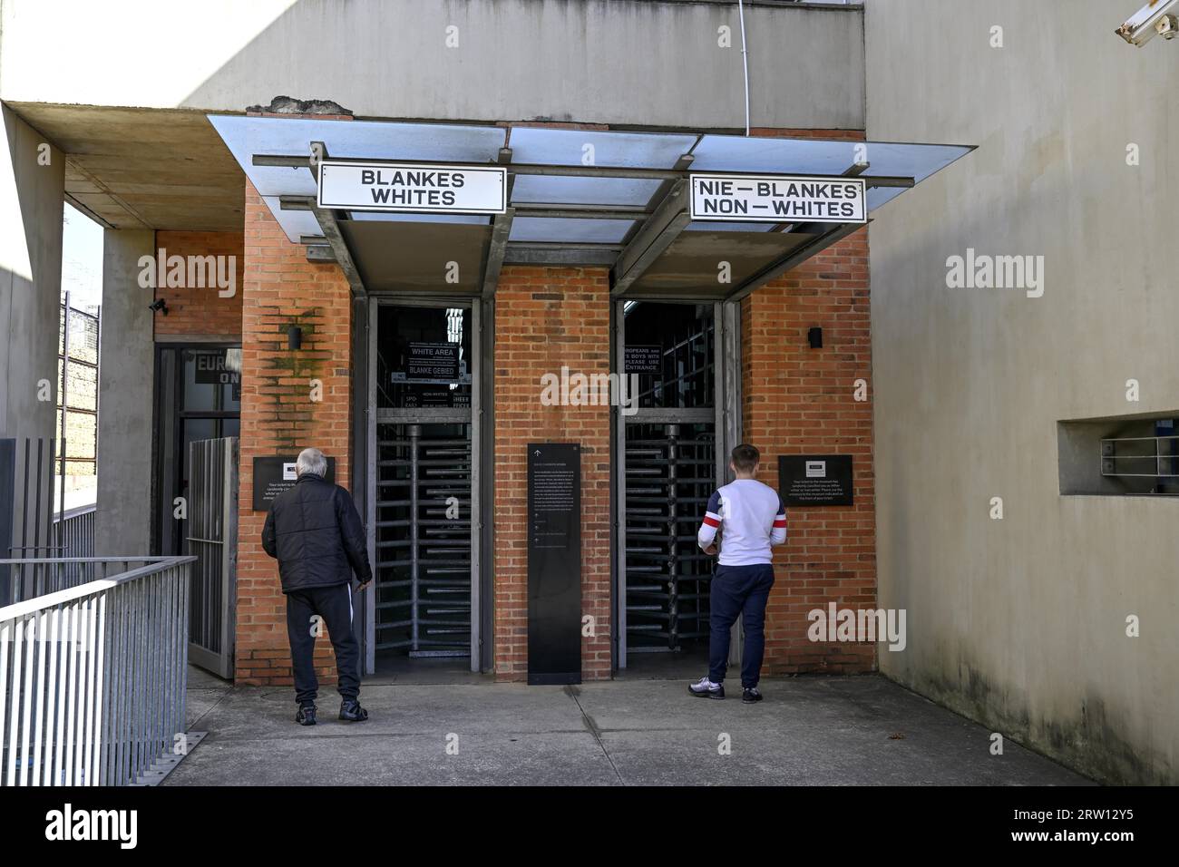 Apartheid Museum, Racial Segregation, Gold Reef City, Johannesburg ...