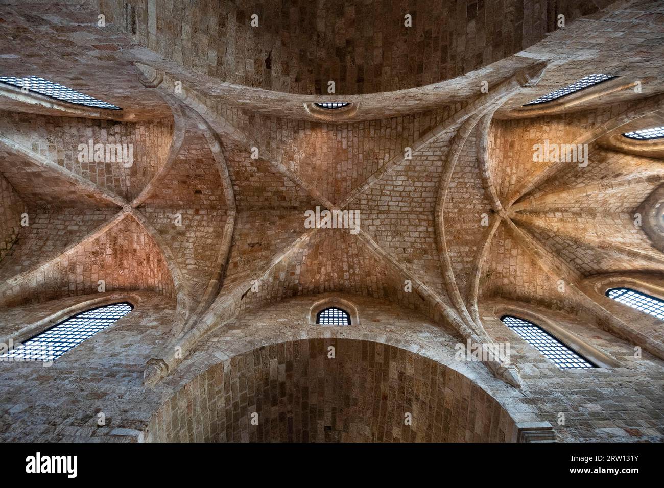 Cross vault of Our Lady of the Castle Church, 11th century, Old Town ...