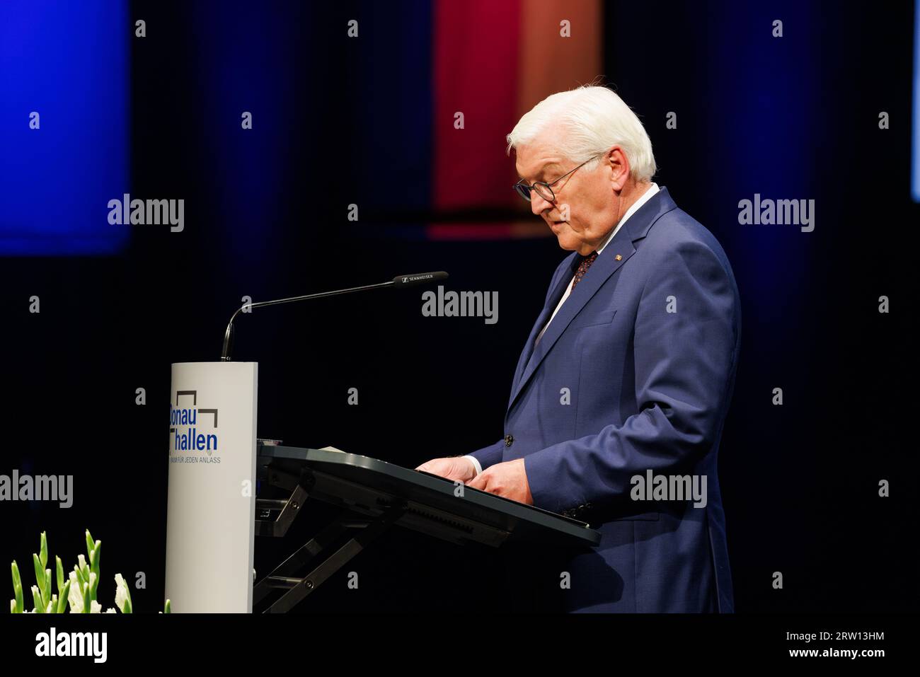Donaueschingen, Germany. 15th Sep, 2023. Federal President Frank-Walter ...