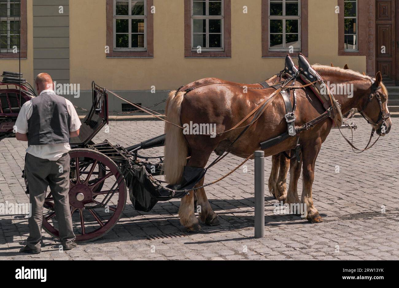 Carriage service: Waiting for customers Stock Photo - Alamy