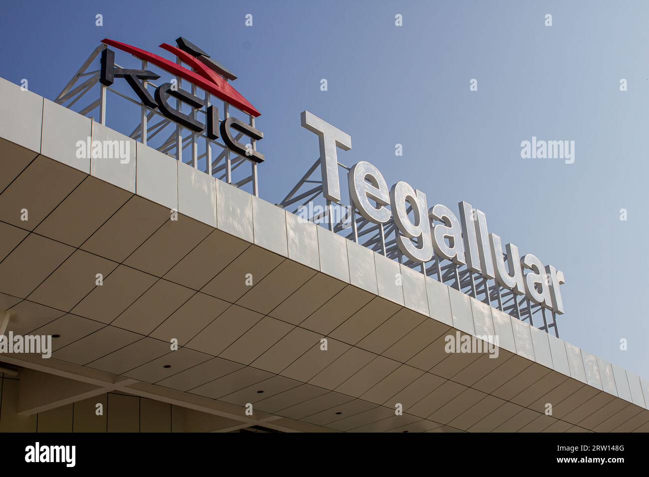 Bandung, West Java, Indonesia. 16th Sep, 2023. A sign of Tegalluar ...