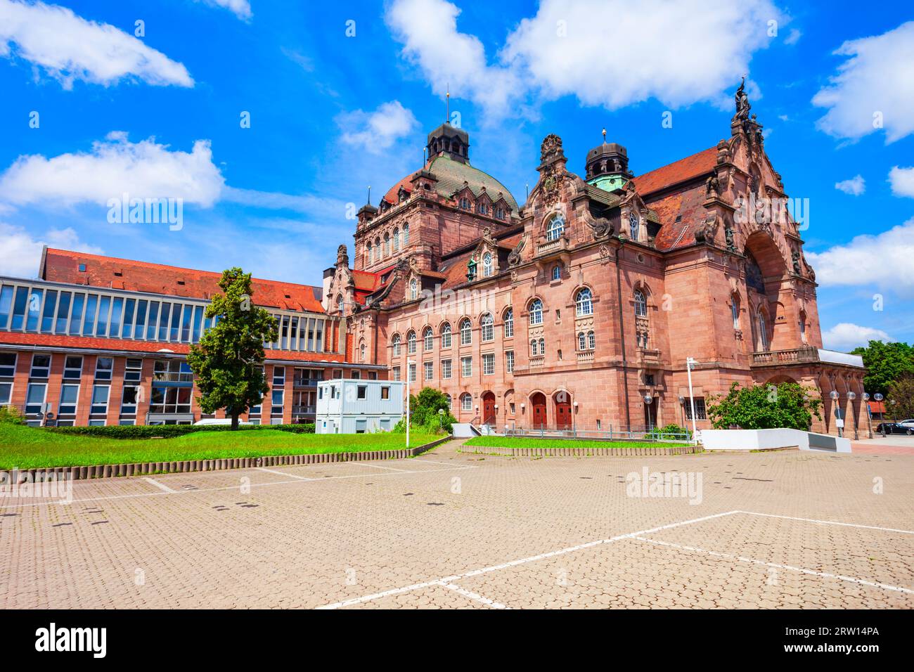 Nuremberg Theatre or Opera House or Staatstheater. Nuremberg is the ...