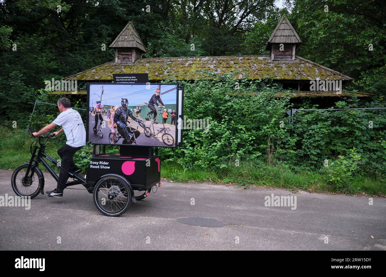 Germany, Berlin, 27.08.2023, Easy Rider Road Show, an exhibition about ...