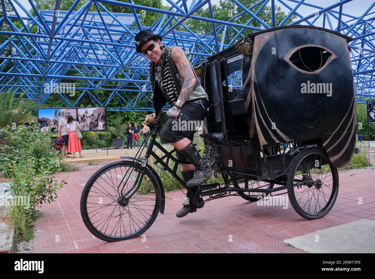 Germany, Berlin, 27.08.2023, Easy Rider Road Show, Borgo Pass Venice ...