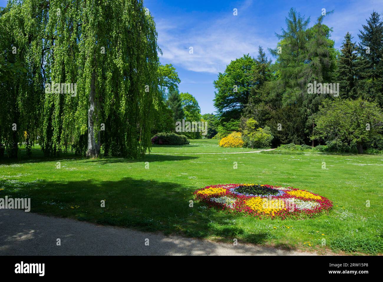 Park am Plais. Sommerpalais in Greiz is a small palace in the Greiz ...