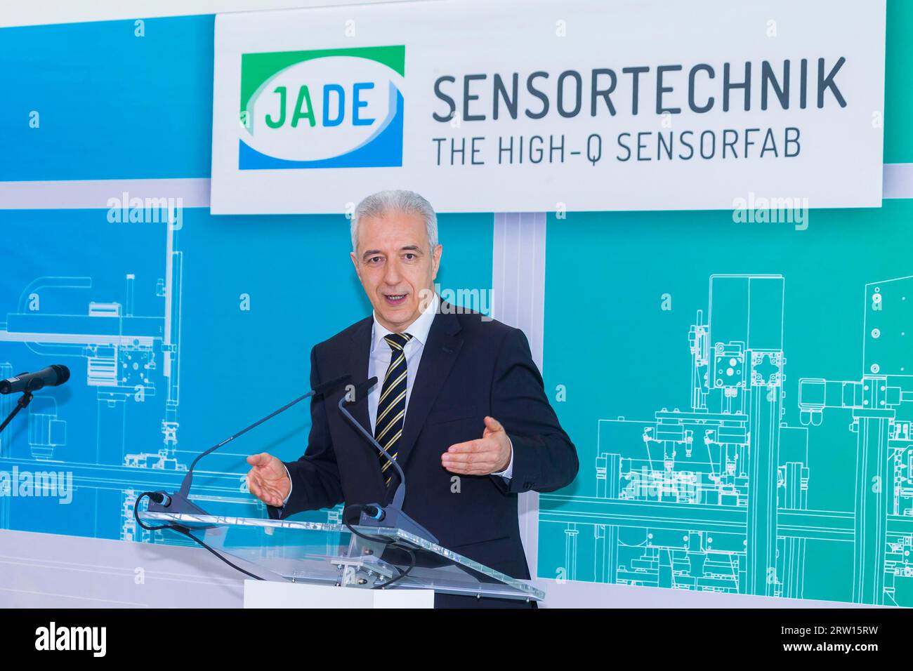 Jade Sensor Technology, Stanislaw Tillich Stock Photo - Alamy