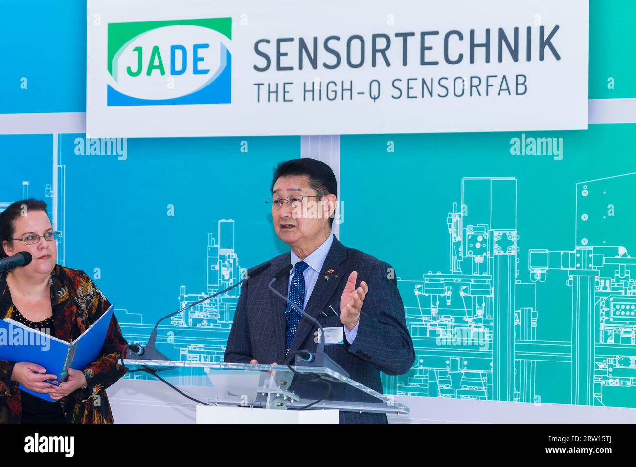 Jade Sensor Technology, Shigedo Yoda Stock Photo - Alamy
