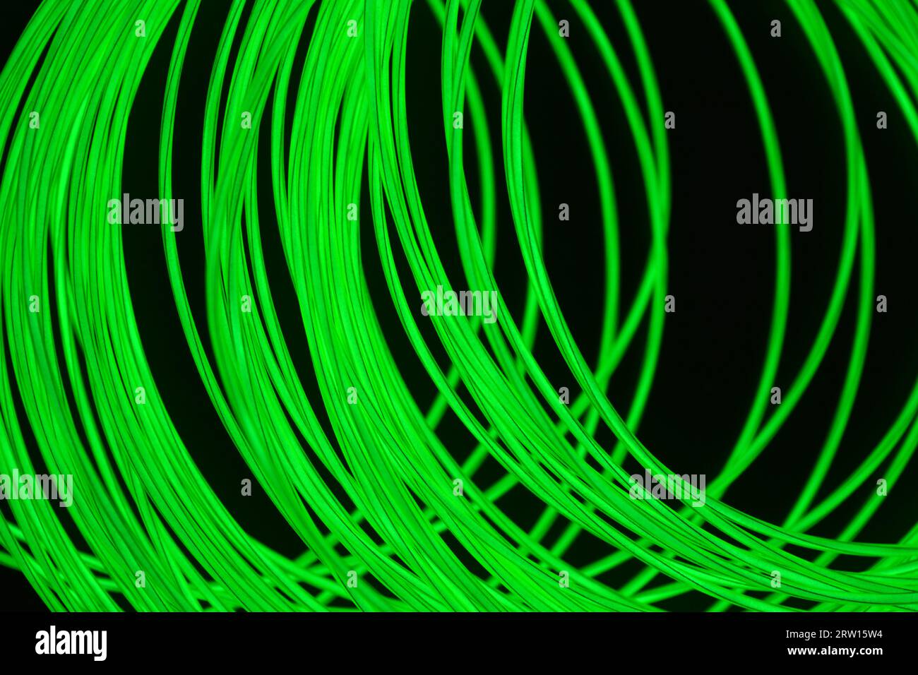 Bright and unusual photos of thin glowing wires, lime, yellow, green ... Bright and unusual photos of thin glowing wires, lime, yellow, green ...
