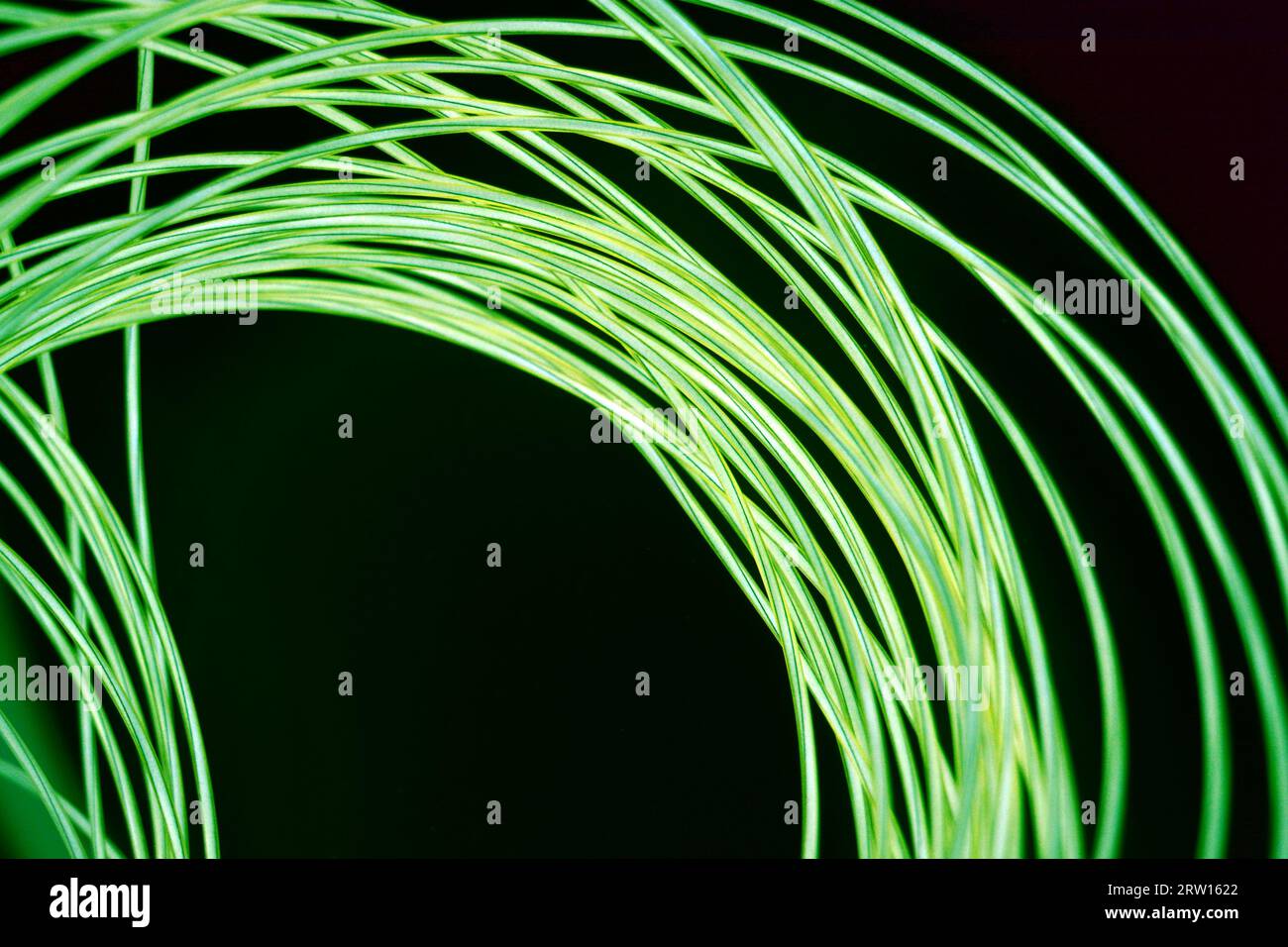 Bright and unusual photos of thin glowing wires, lime, yellow, green ... Bright and unusual photos of thin glowing wires, lime, yellow, green ...